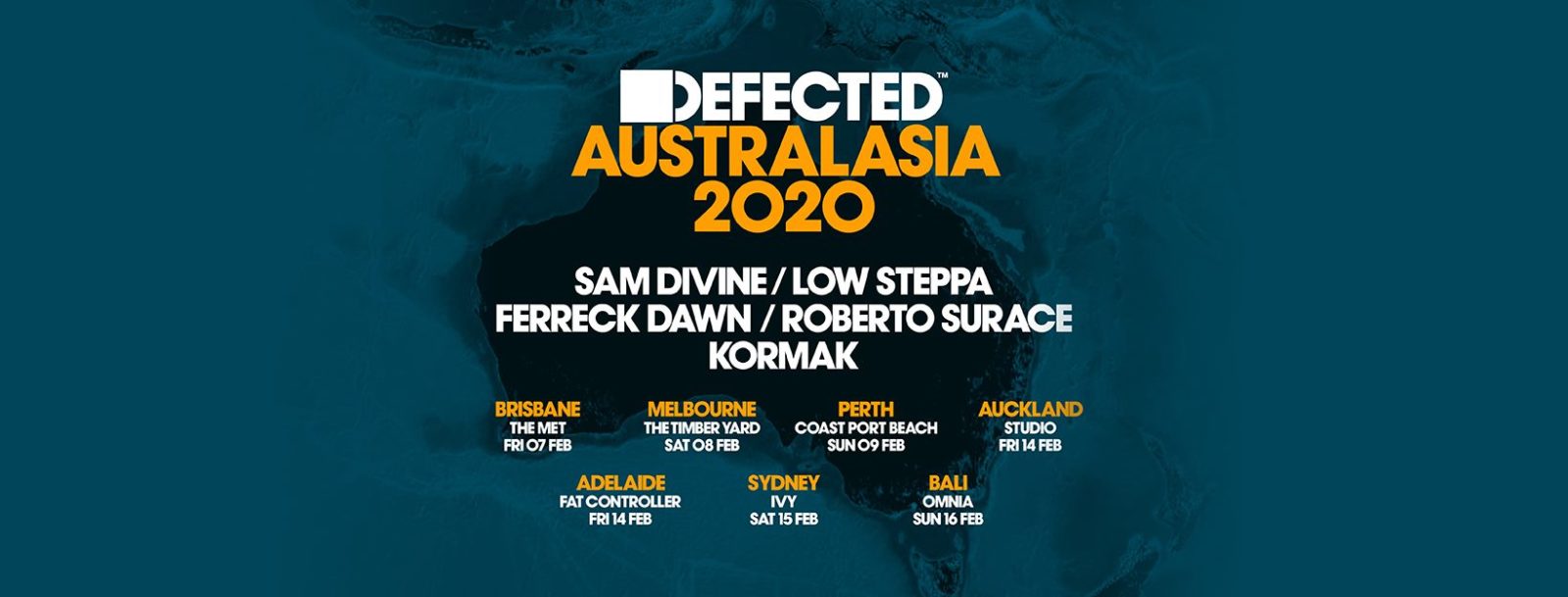 Defected Tour Australasia with a Massive line-up | BALANCE MUSIC
